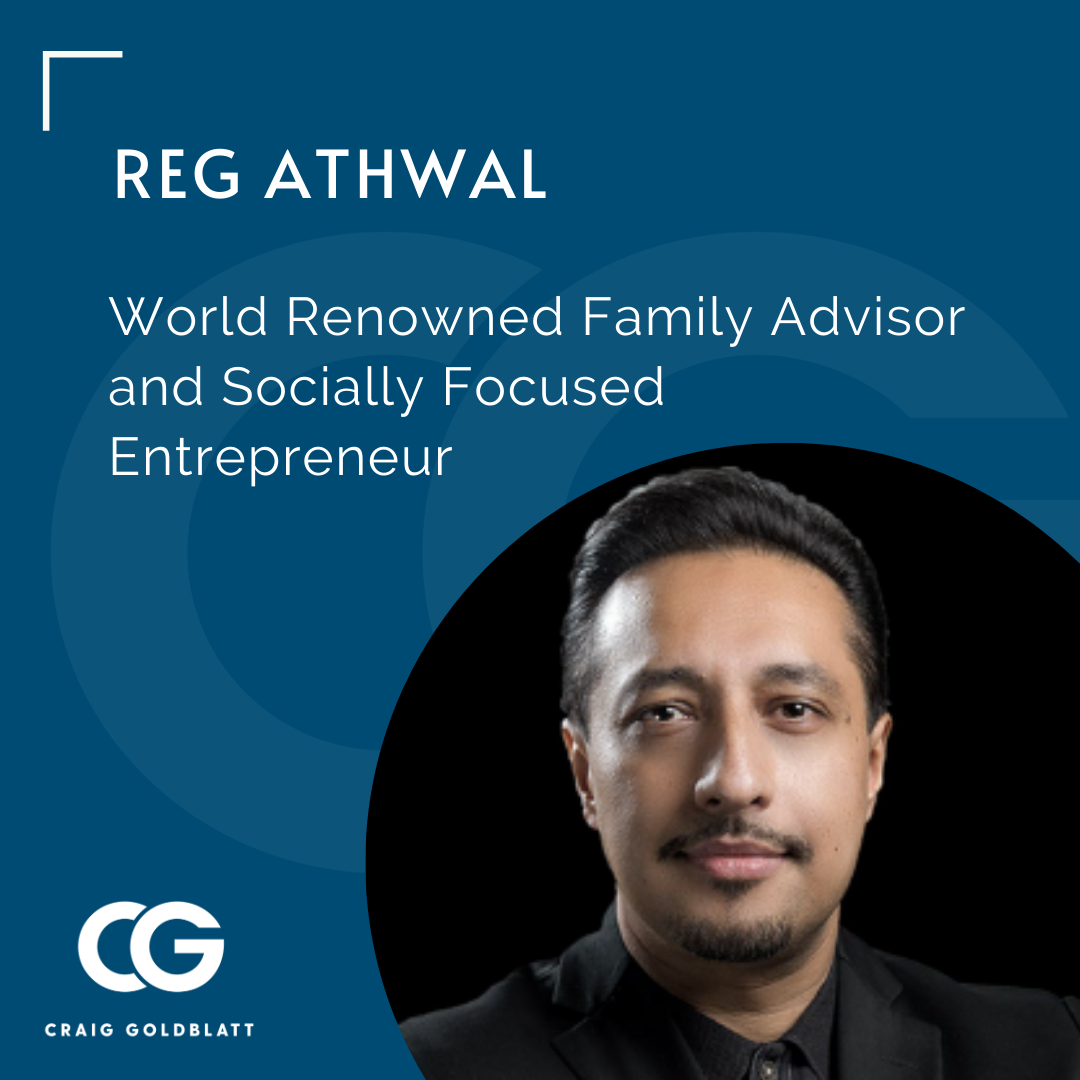 World Renowned Family Advisor and Socially Focused Entrepreneur | Craig ...
